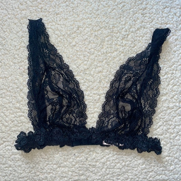 Victoria's Secret | Intimates & Sleepwear | Nwot Victorias Secret Black ...